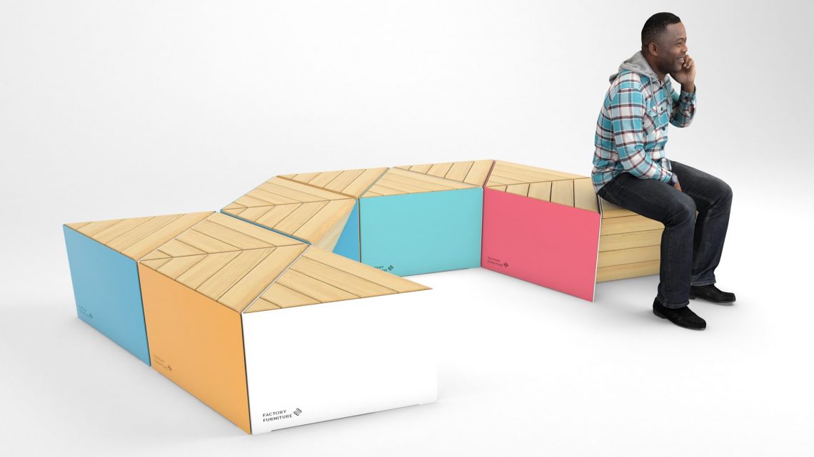 New Modular and Adaptable Public Seating by Factory Furniture - Sohomod ...