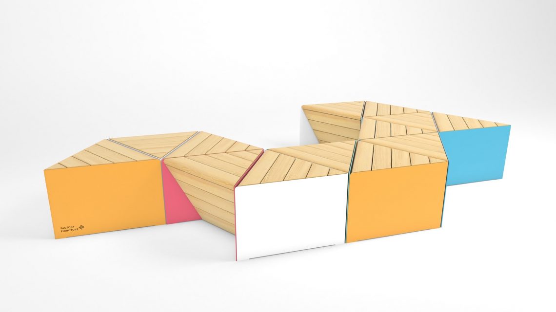 New Modular and Adaptable Public Seating by Factory Furniture - Sohomod ...