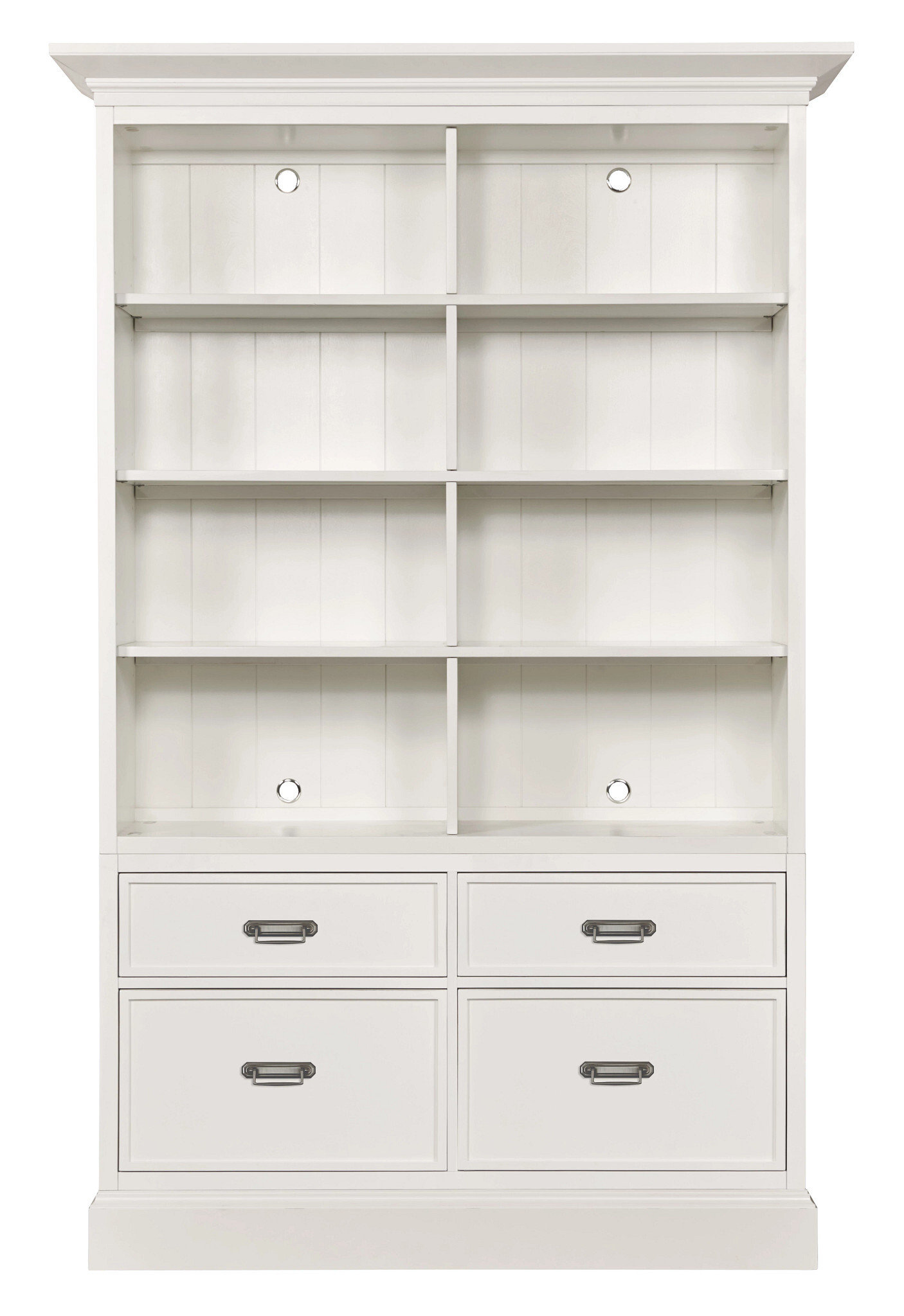 Hammary Structures Wood Double Storage Bookcase