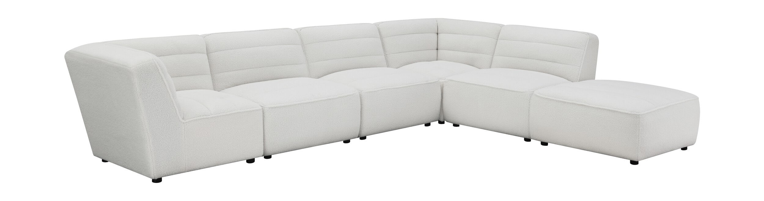 Buy Sunny Faux Sheep Fur Modular Sectional Sofa by