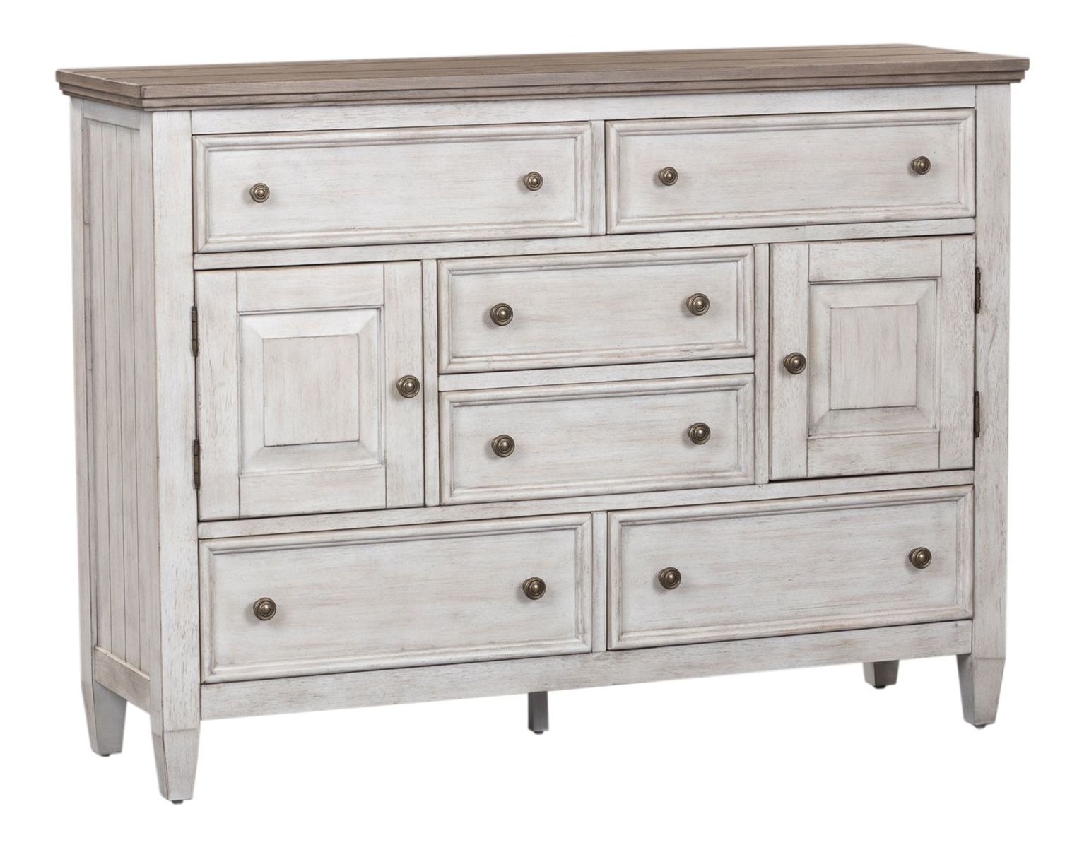 Liberty Heartland Wood 2-Door 6-Drawer Chesser