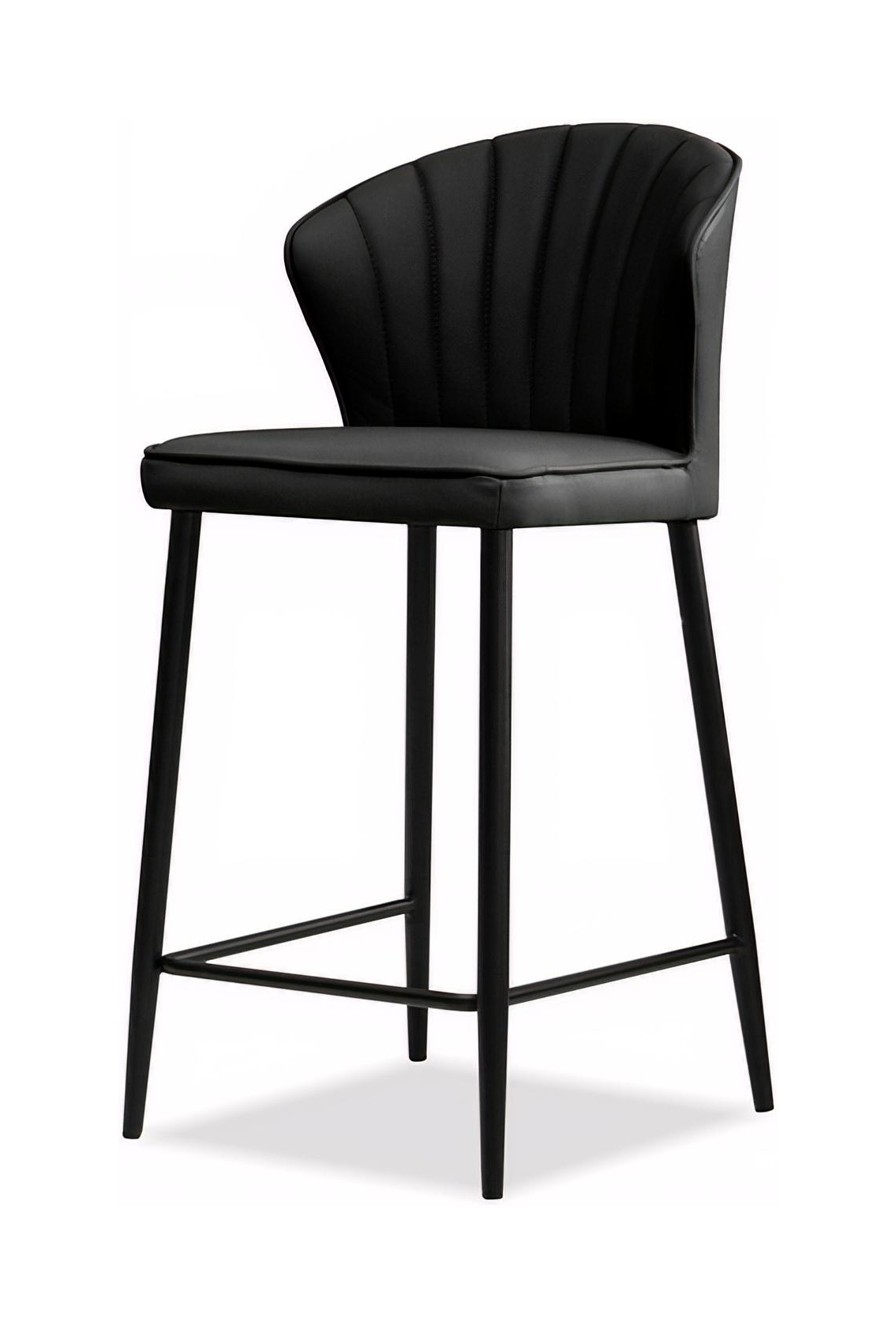 Ariel Leather Dining Counter Stool by Mobital | Sohomod.com