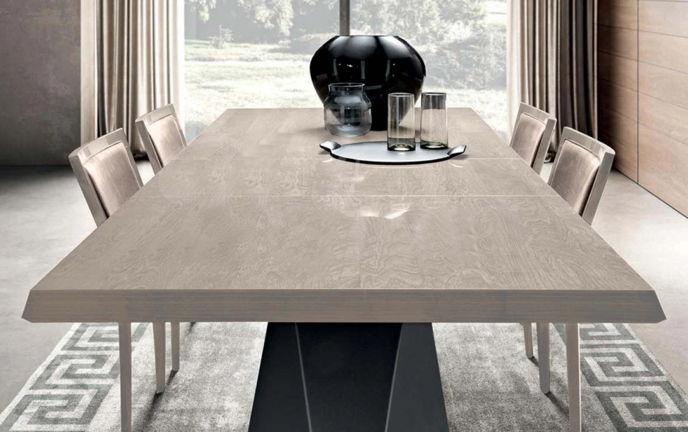 Camelgroup Elite Tent Rectangular Extendable Dining Table, Ivory