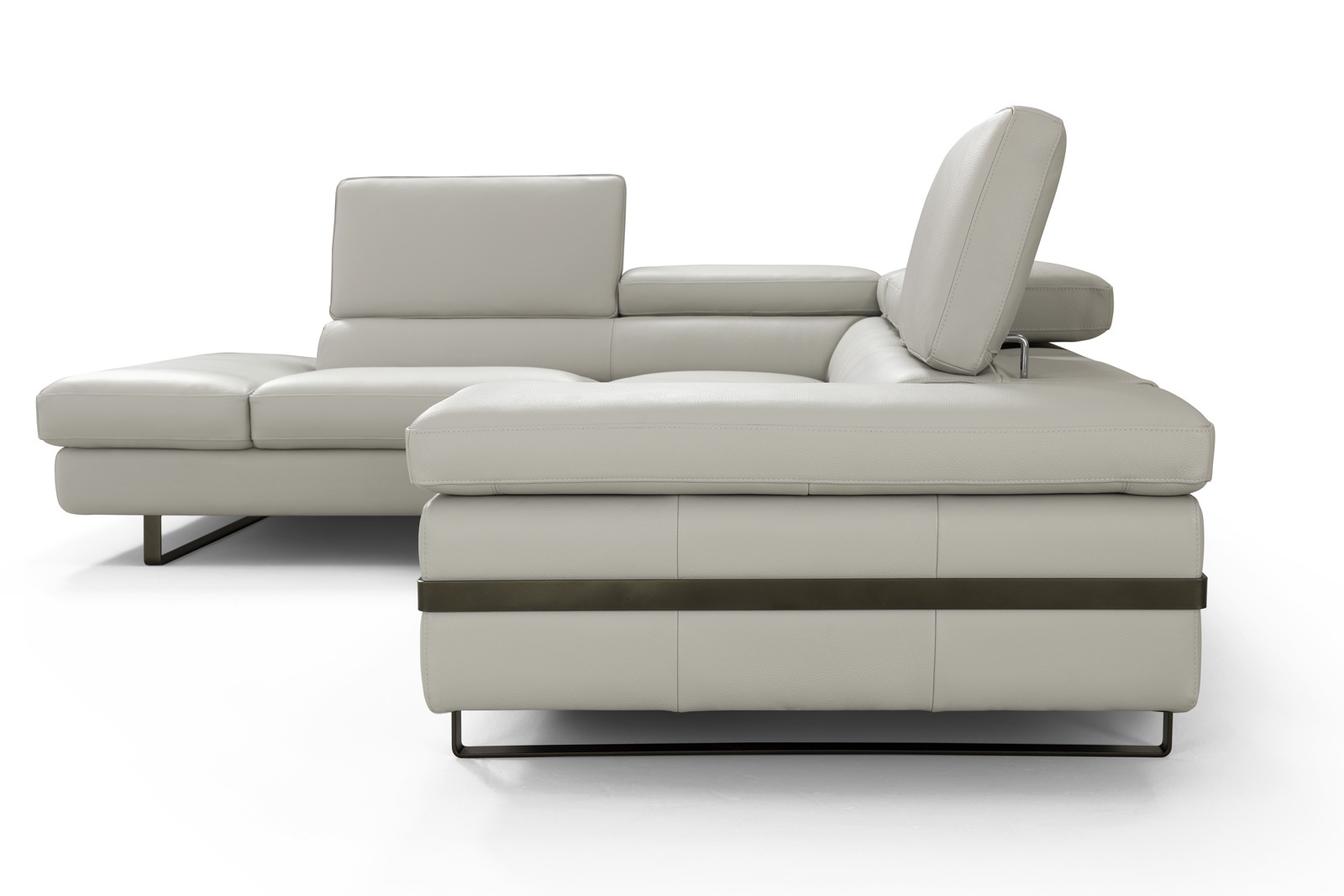 J&M Rimini Premium Italian Leather Sectional