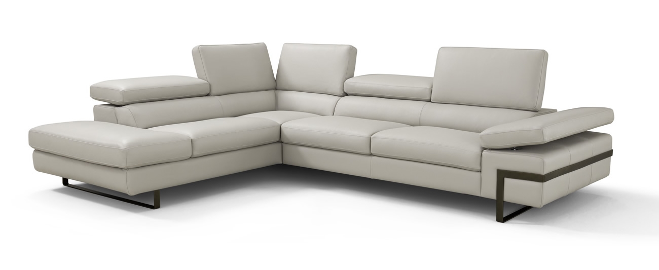 J&M Rimini Premium Italian Leather Sectional