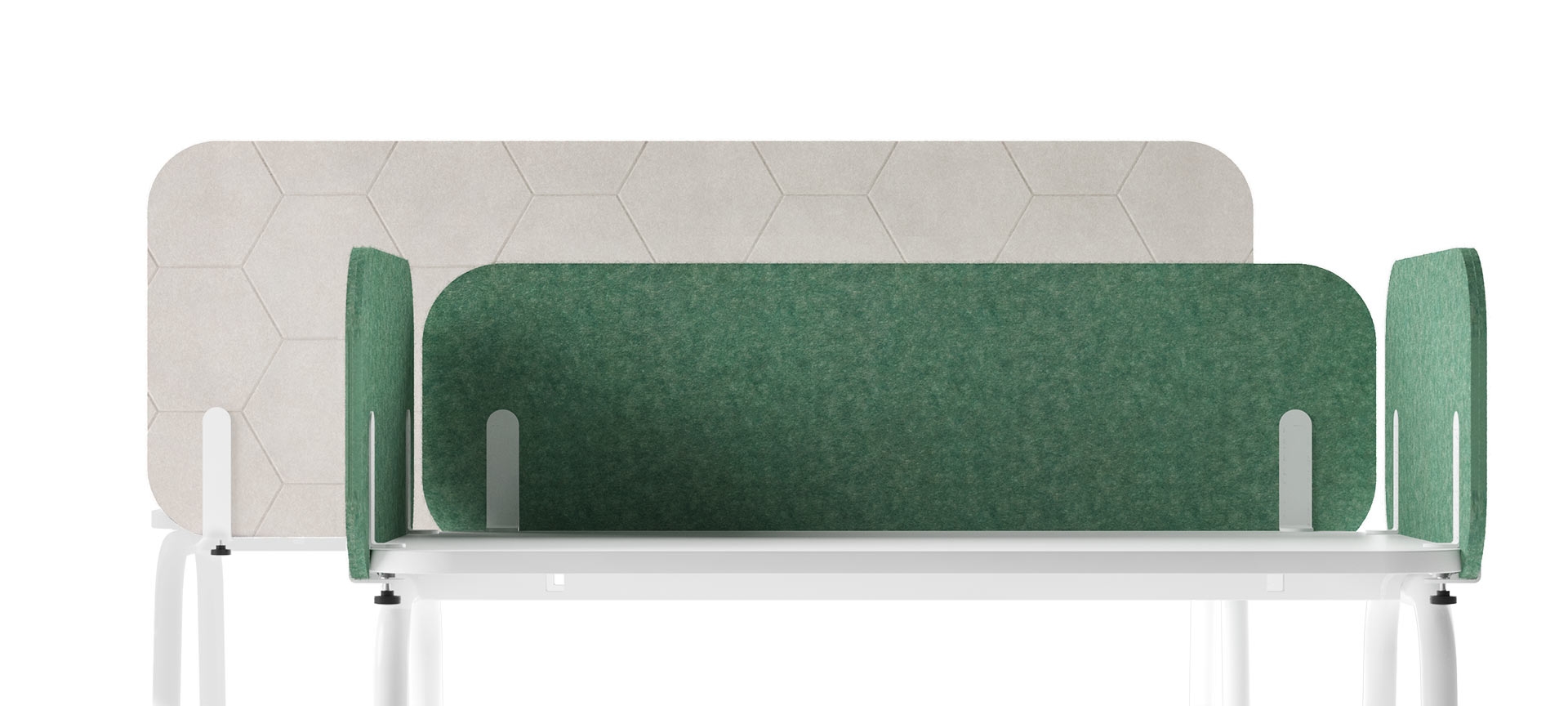 Round Pet Acoustic Desk Screen