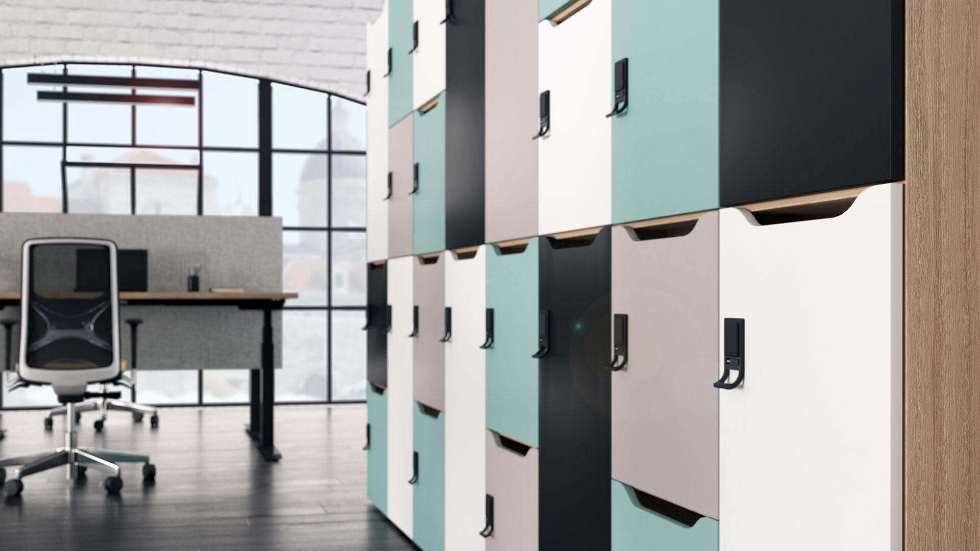 NARBUTAS Choice Locker Customizable Cabinet System w/Cylinder Lock
