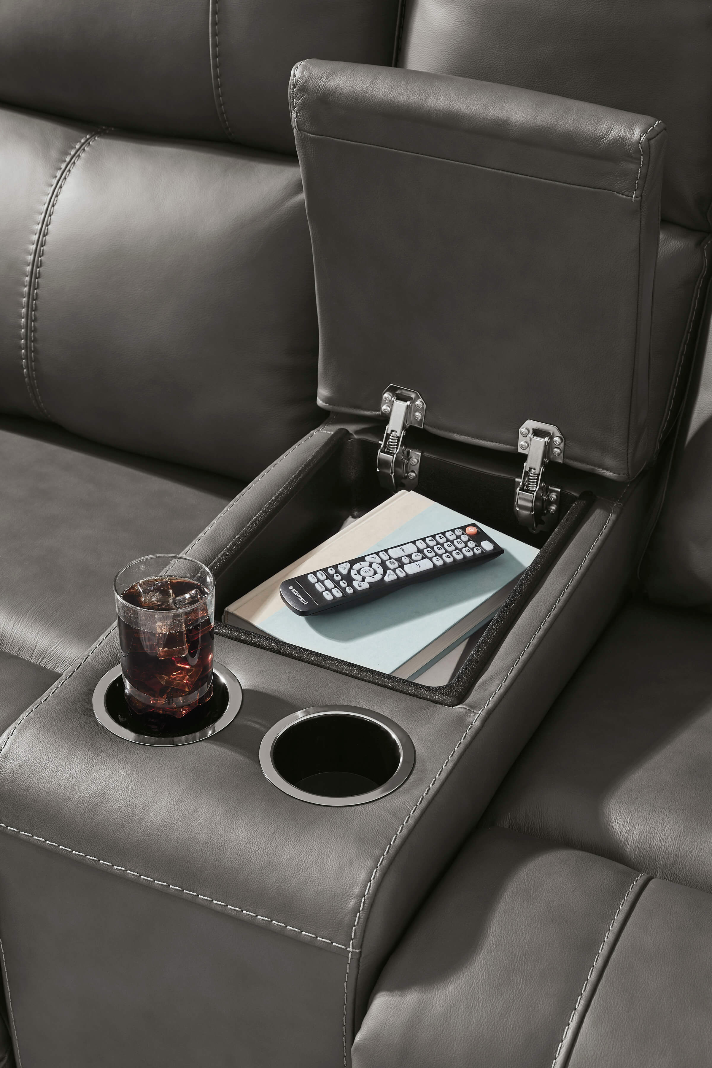 Ashley Bleckley Leather Power Reclining Loveseat