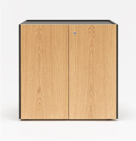 MDD Viga Office Veneer/HPL Lockable Storage Cabinet