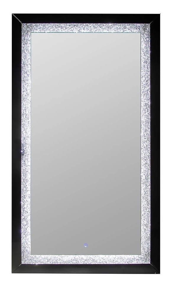 Rectangular Floor Mirror w/LED Lighting by Cnc Industrial Furniture