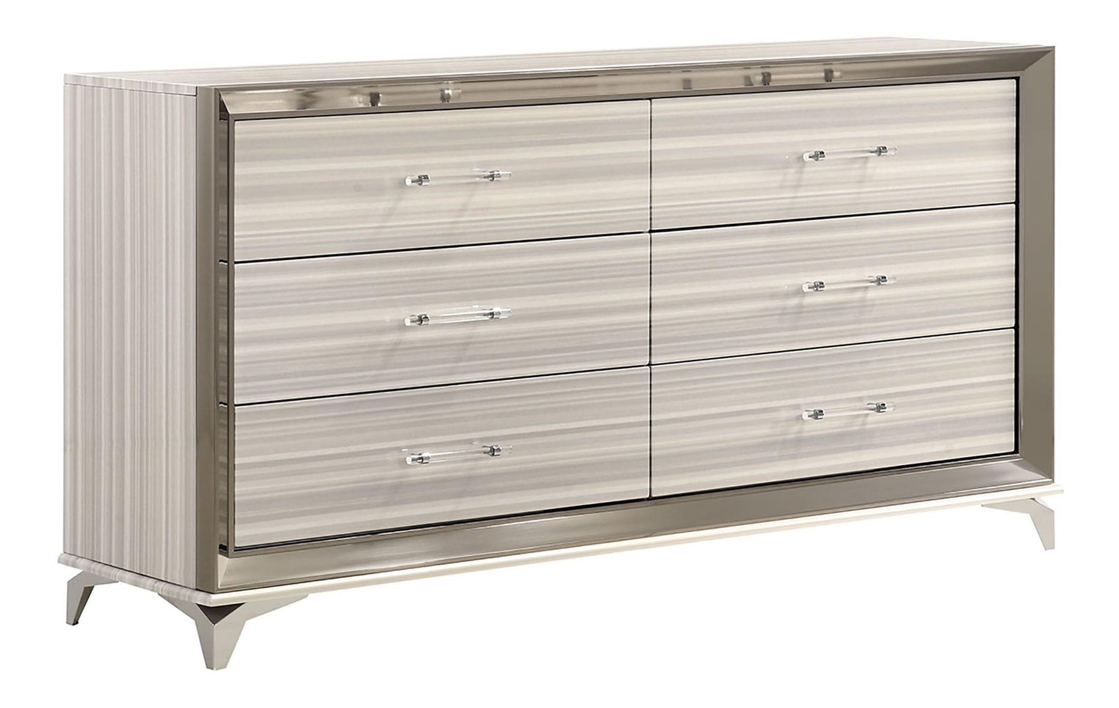 Buy Zambrano 6-Drawer Wood Veneer Dresser by